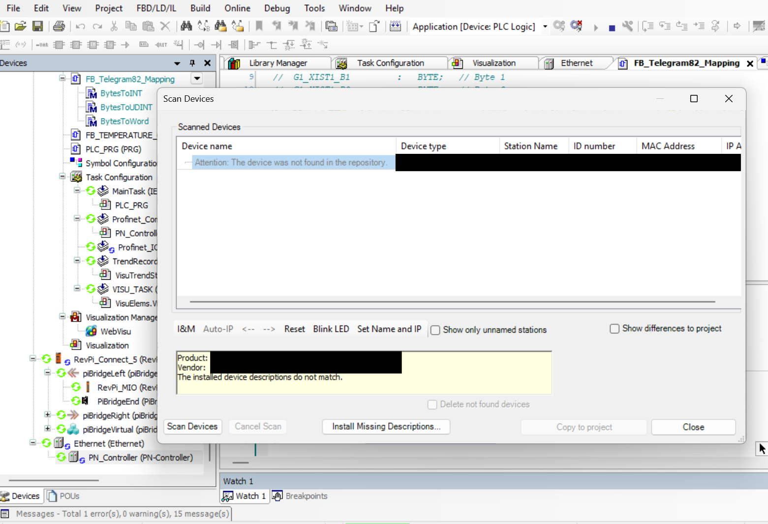 CODESYS Forge - CODESYS Forge / Talk / Engineering 🇬🇧: Not able to connect multiple profinet ...